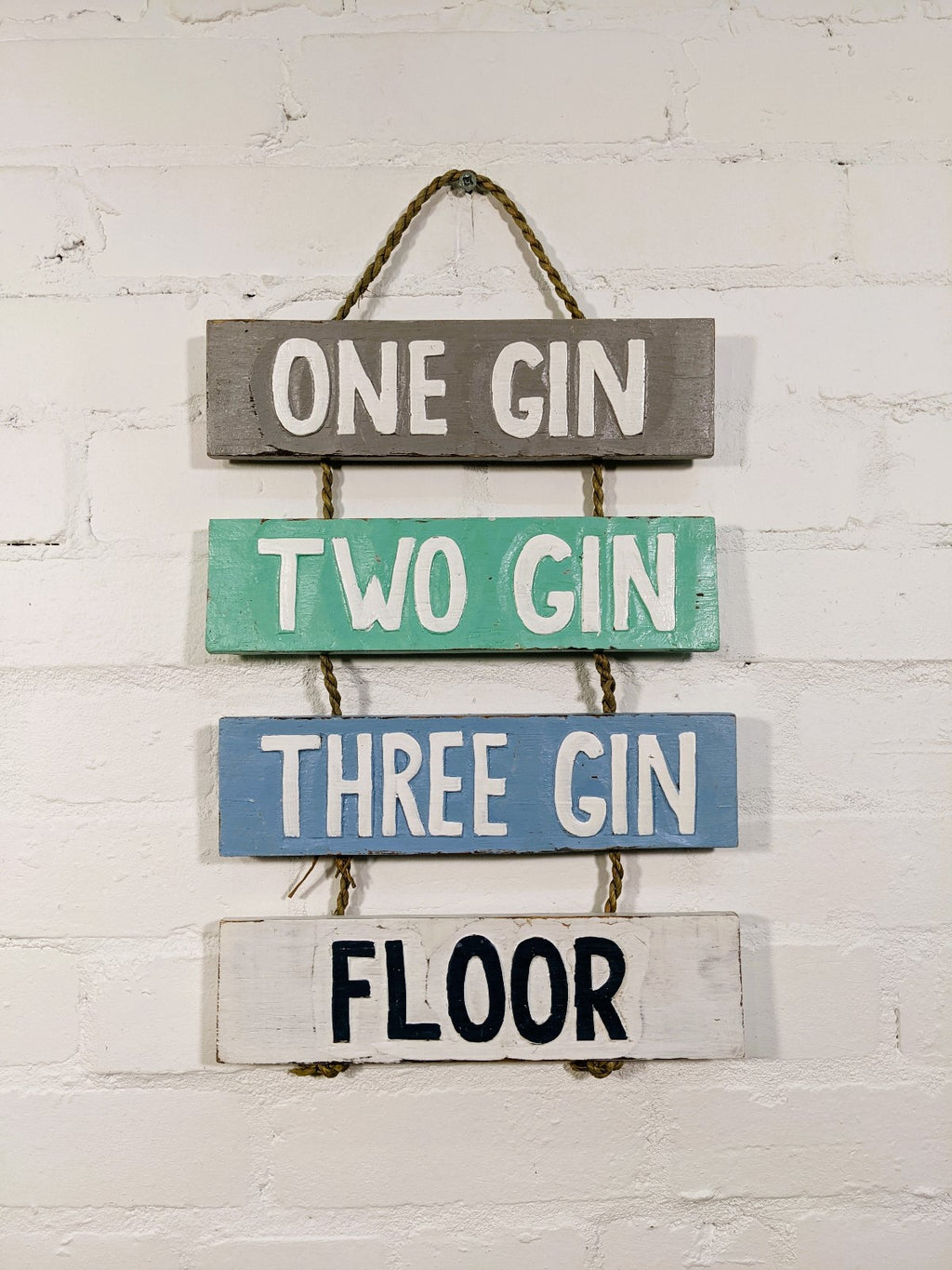Multi One Gin... Wall Sign – Gringo Fairtrade