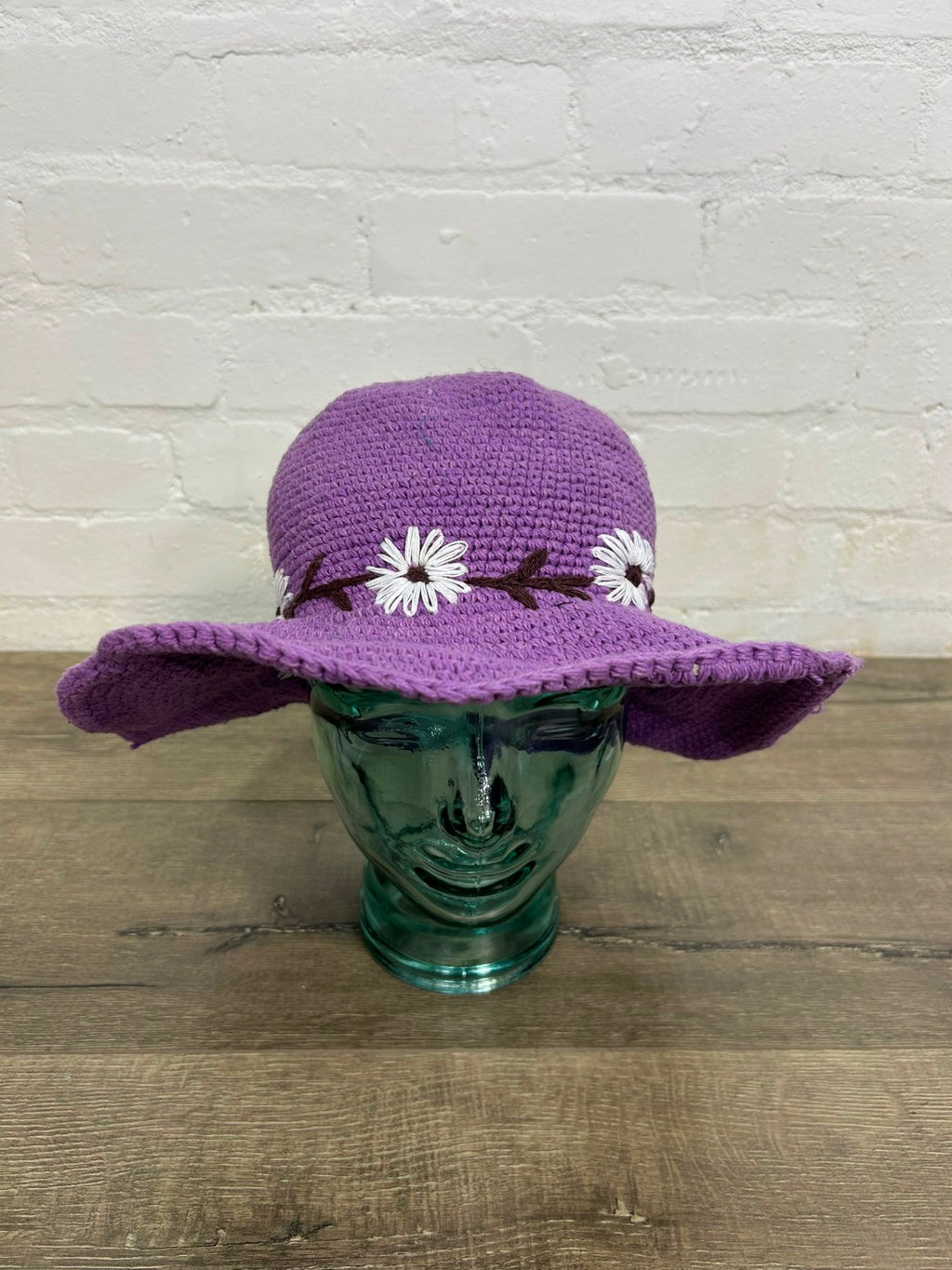 Cotton Flower Embroidered Hat – Gringo Fairtrade