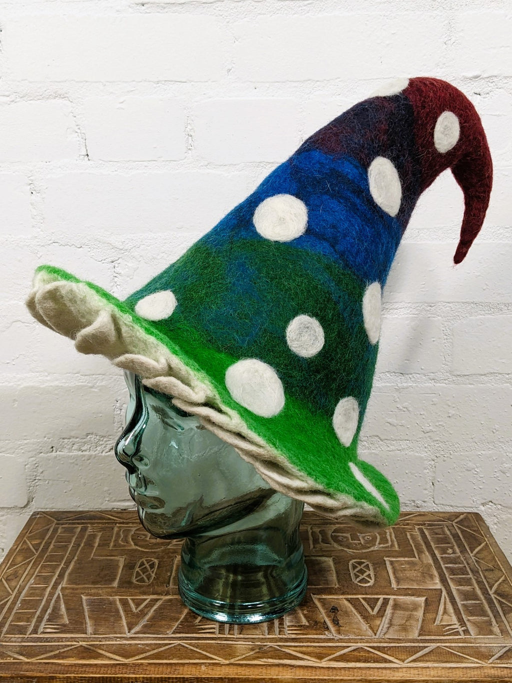 Felt Ombre Spotted Wizard Hat – Gringo Fairtrade