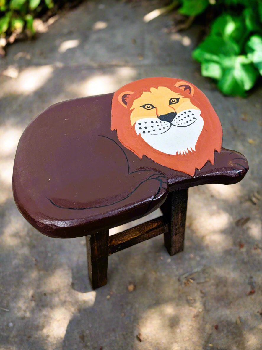 Lion Stool – Gringo Fairtrade
